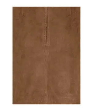 ROTATE BY BIRGER CHRISTENSEN Suede Mini Skirt - Brown