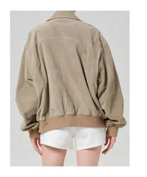 Citizens Of Humanity Vivienne Collared Patch-pocket Jacket - Dark Olive