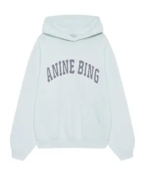 ANINE BING Anine Bing Harvey Hoodie Spring Mint