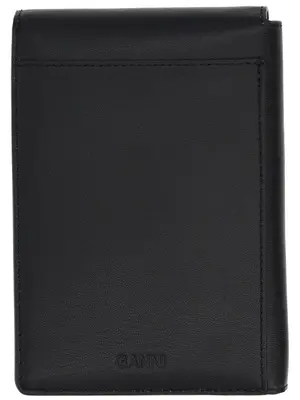 GANNI Dog Print Flap Wallets
