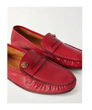 Versace Embellished Loafers