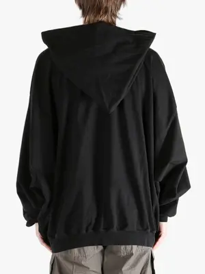 Rick Owens Mountain Hun Hoodie - Black