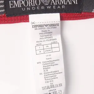 Emporio Armani Logo Printed Underwear
