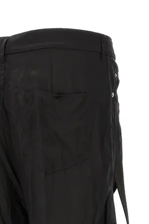 Rick Owens Mega Strapped Flared Jeans