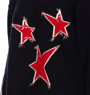 Zadig&Voltaire Graphic Star Crewneck Jumper