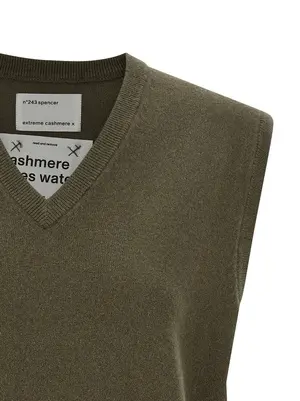 Extreme Cashmere Spencer V-neck Vest
