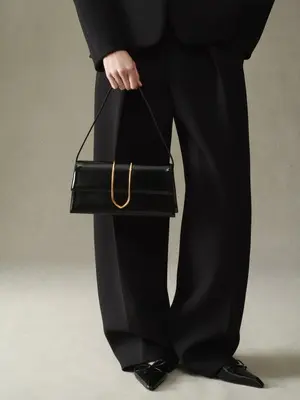 Jacquemus Long Bambino Flap Bag With Top Handle