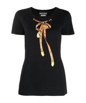 Moschino Printed T-shirt - Black