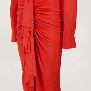 Christopher Esber Vivenda Ruched Cut-out Maxi Dress