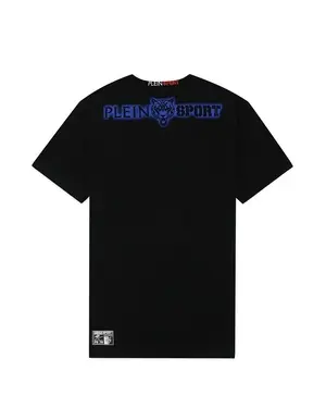 Philipp Plein T-shirt With Round Neck And Short Sleeves - Black