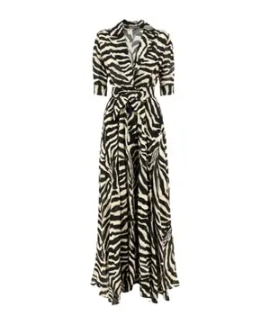 Ermanno Scervino V-neck Maxi Dress