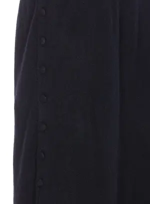 LISA YANG Double-layered Pants With Skirt Overlay