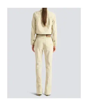 Balmain Faded Denim Jacket - Beige