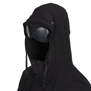 C.P. COMPANY Gd Liner Padded Goggle Jacket - Black