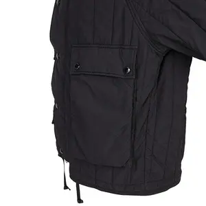 C.P. COMPANY Gd Liner Padded Goggle Jacket - Black