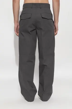 Dries Van Noten Paneled Trousers - Grey