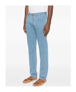 Jacob Cohen Bard Light Wash Jeans - Blue
