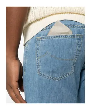 Jacob Cohen Bard Light Wash Jeans - Blue