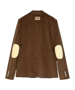 Moschino Corduroy Lapel Jacket With Pockets