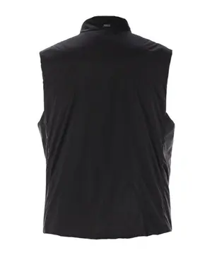 Herno Zip Sleeveless Gilet - Black