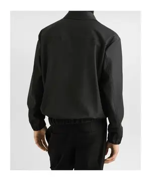 Dolce & Gabbana Logo Tag Zipped Jacket - Grey