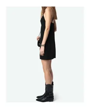 Zadig&Voltaire V-neck Slip Dress With Embroidered Detail