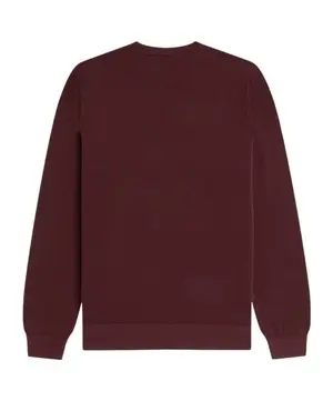 Fred Perry Logo Piqué Knitwear - Red