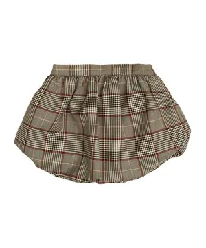 SELF-PORTRAIT Houndstooth Elasticated Skirt