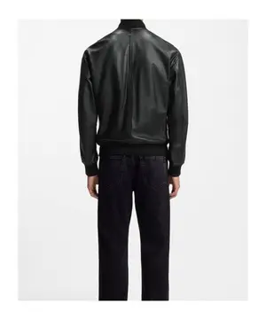 Hugo Boss Bomber Leather Jacket