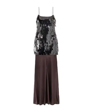 Staud Mesa Sequined Slip Dress