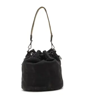 DIESEL® Multi-pocket Denim Bucket Bag