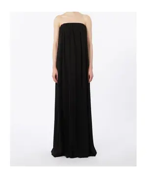 Max Mara Strapless Cady Bustier Dress