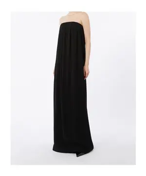 Max Mara Strapless Cady Bustier Dress