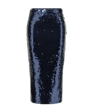 ROTATE BY BIRGER CHRISTENSEN Sequin Embellished Pencil Skirt - No