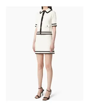 Nina Ricci Textured Mini Skirt