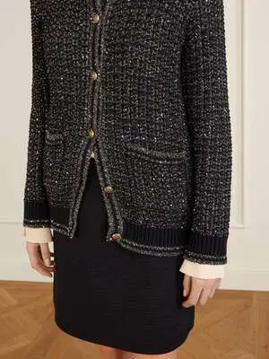Valentino Garavani Long Sleeve Cardigan