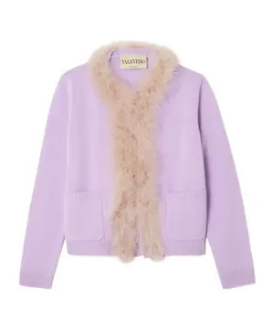 Valentino Garavani Collared Cardigans For Women