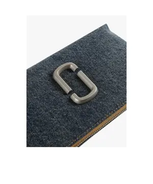 Marc Jacobs Logo Plaque Denim Shoulder Bag