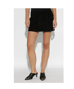 BY MALENE BIRGER Nola Suede Mini Skirt