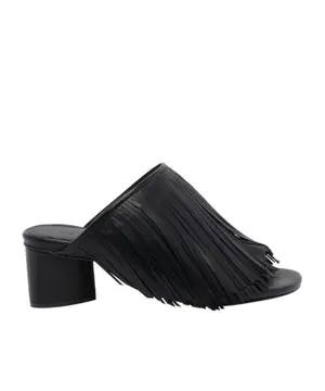 VIC MATIE Baron Fringe Heeled Sandals