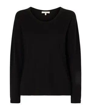 THE ROW Nezena Cashmere Sweater - Black
