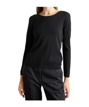 THE ROW Nezena Cashmere Sweater - Black