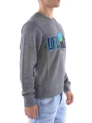 Kenzo Graphic Print Crewneck Sweater