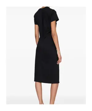 ANINE BING Vida Ruched Jersey Dress