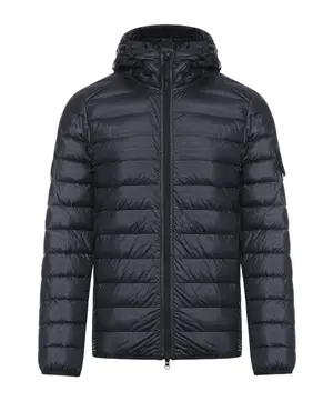 Stone Island Lightweight Hooded Down Jacket - Blue
