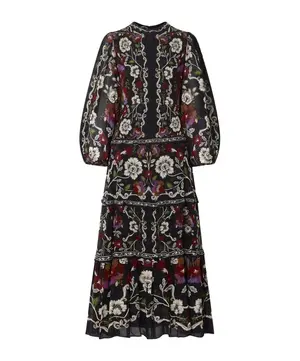 Farm Rio Rococo Flowers Maxi Dress