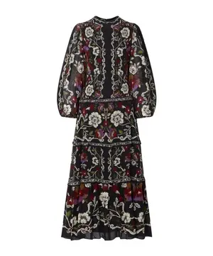 FARM RIO Farm Rio Rococo Flowers Maxi Dress