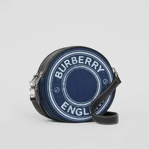 Burberry Louise Logo Print Mini Bag