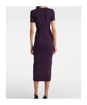 Roland Mouret Cady Minidress With Square Neckline