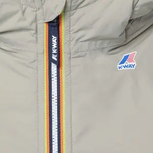 K-WAY Kids Winter Jacket With Faux Fur Lining - Nude